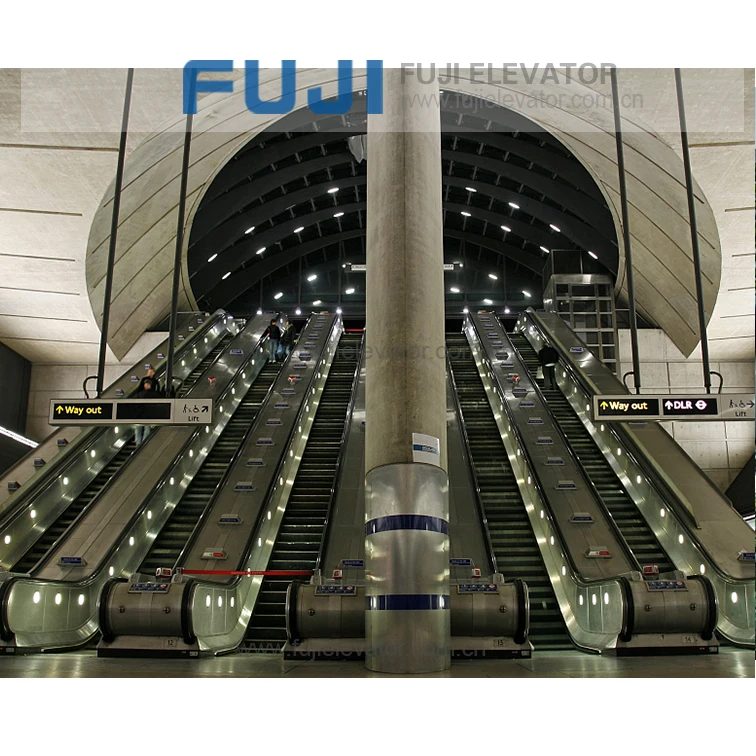 FUJI Indoor Commercial Economical Moving Walkway Escalator with Vvvf ...