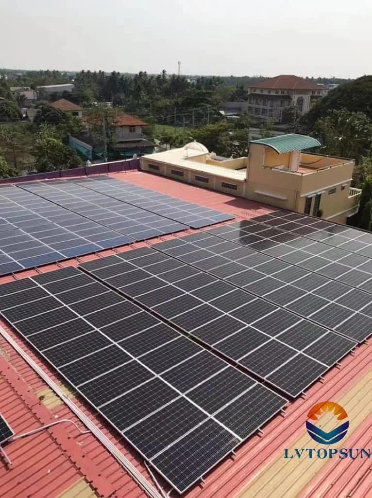 Lvtopsun Single Crystal Solar Panels Are Used For Battery Charging ...