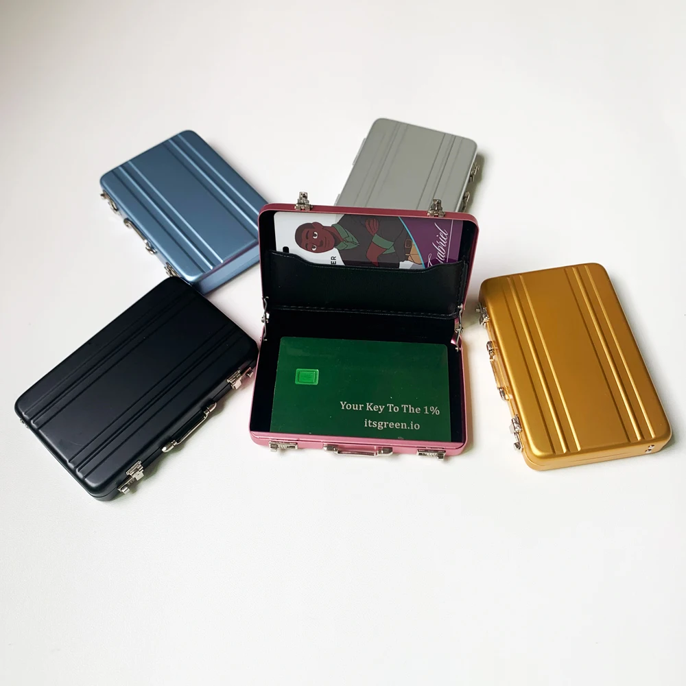Aluminum Mini Suitcase - Luxury Gift Card VIP Membership