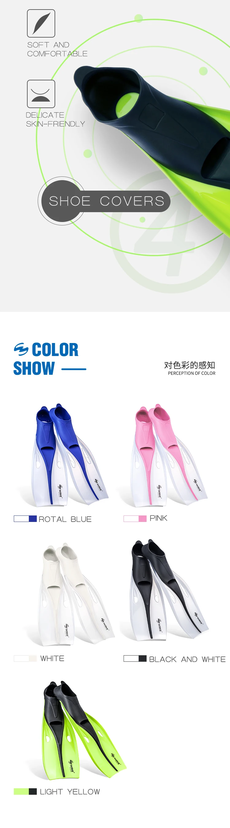 Wave Snorkel Fins Snorkeling For Fisherman Kids Portable Snorkeling ...