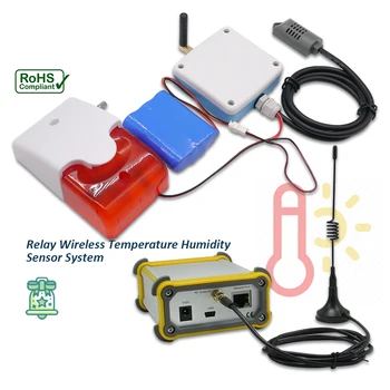 Refrigeration Cold Room Thermometer Wireless Temperature Humidity Sensor With Relay - Buy ...