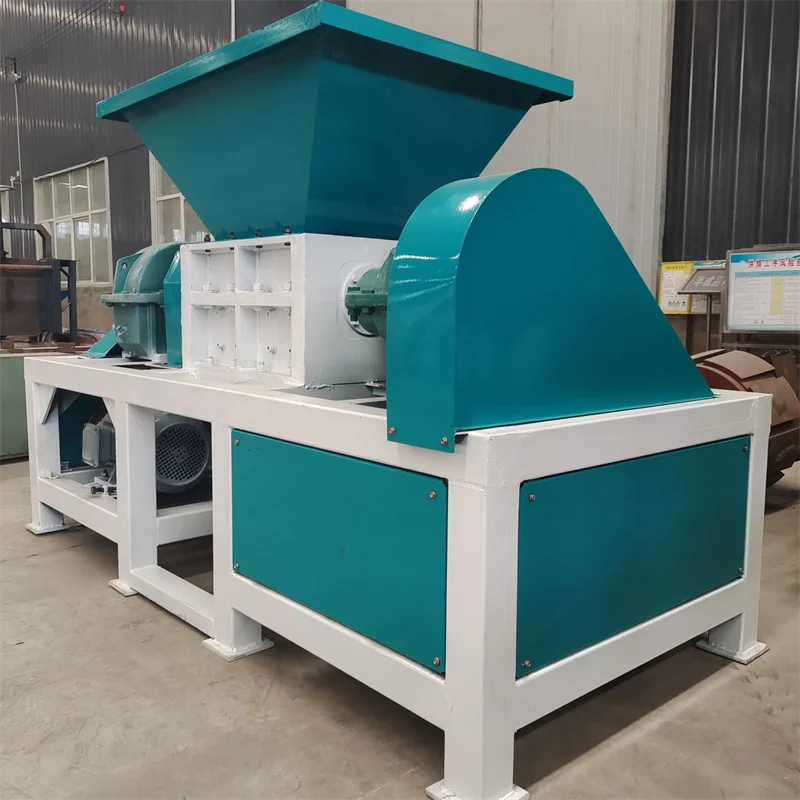 Scrap Metal Double Shaft Shredder Industrial Cardboard Double Shaft ...