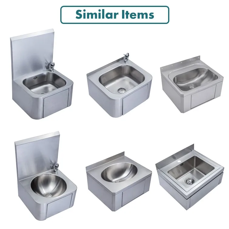 Commercial Utility Kitchen Hand Wash Sink - Stainless Steel