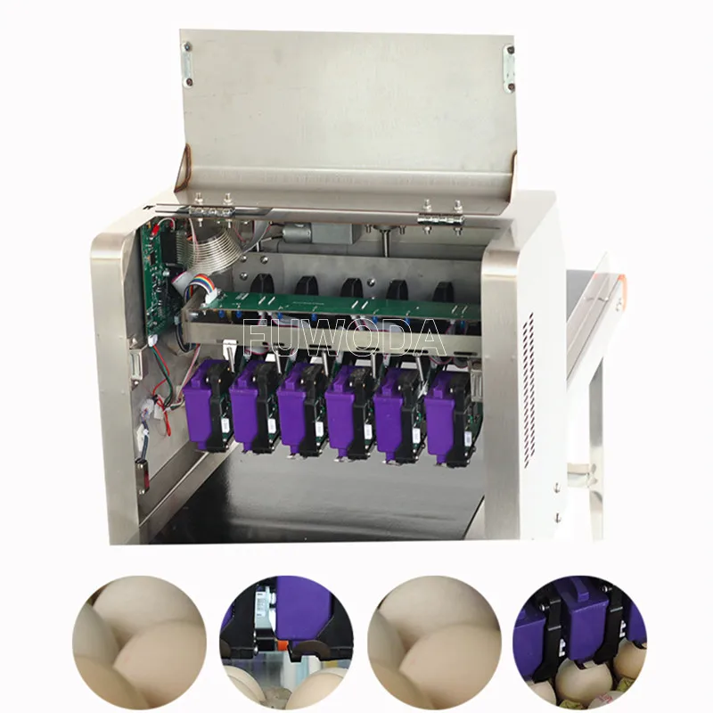 Full Automatic Electric Egg Printer Egg Date Printer Process Machine ...