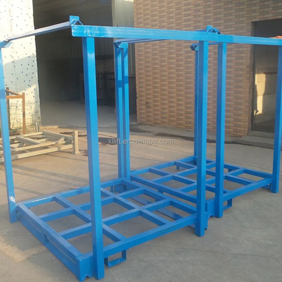 Warehouse Iron Stackable Pallet Rack Industry Stacking Frame - Buy ...
