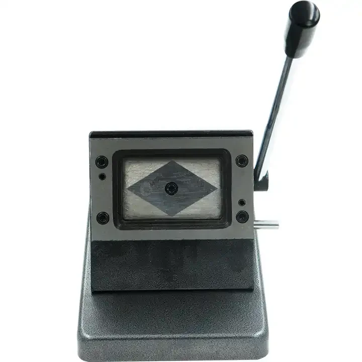 High Speed Vertical Electric ID Card Punching Machine