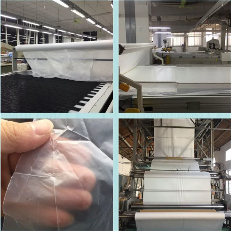 Transparent Hdpe Polythene Film Sheet For Apparel Products Plain Hdpe ...