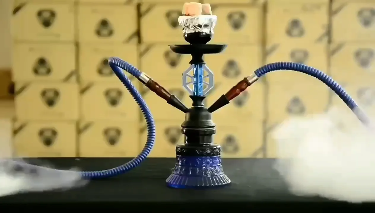 Cheap Mini Arab Double Hose Hookah Customization Portable Glass Smoke ...