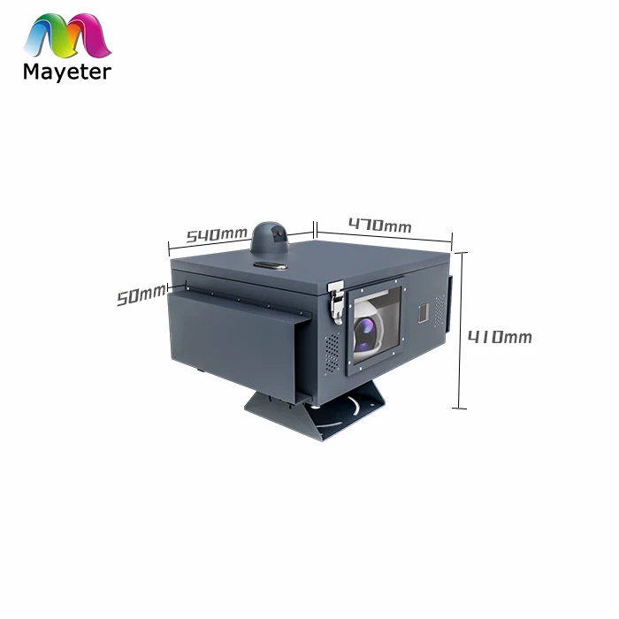 Outdoor Holographic Interactive Projection System - 80+ Video Content