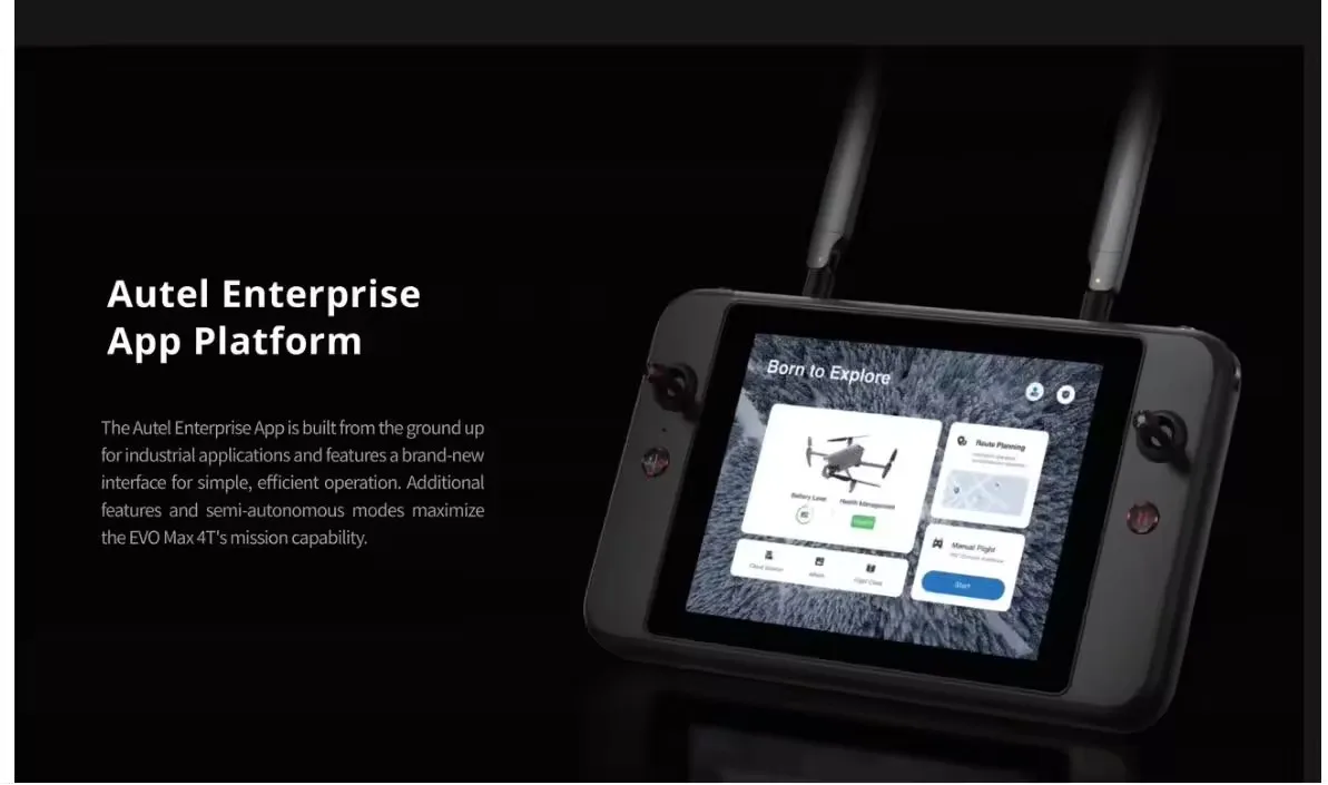 Autel Evo Max 4t Thermal Imaging Camera Mapper Uav Drone Night Defense ...