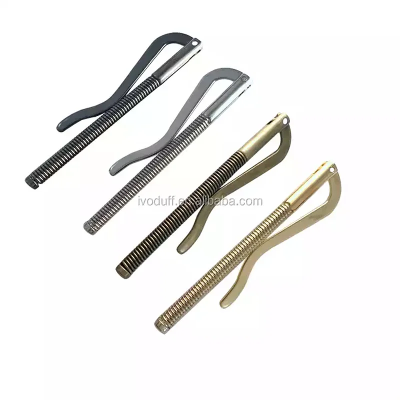 Ivoduff Classic Metal Spring Money Clip & Card Holder - Various Colors