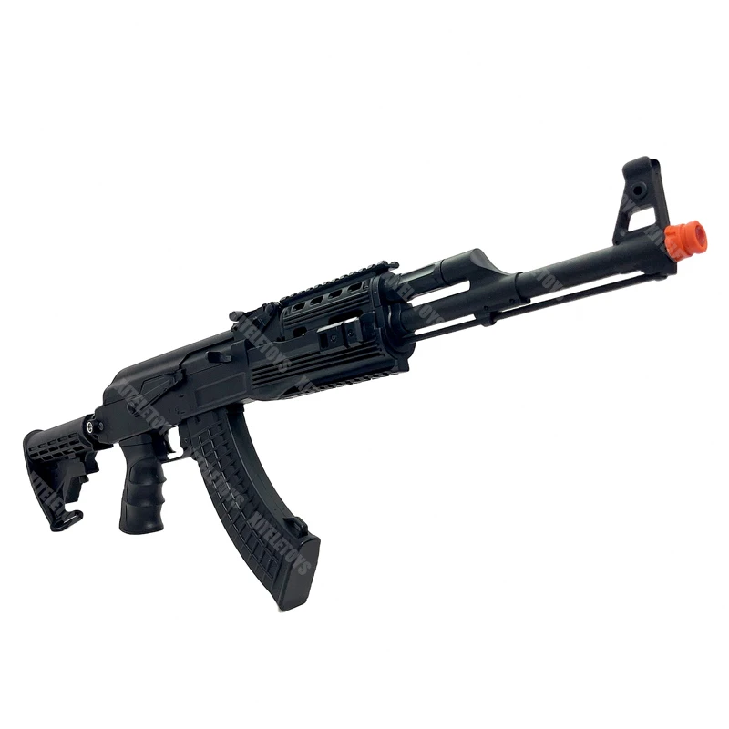 Ak47 Electric Blaster Toy Gun 7mm Ammos Burst Gun Nylon Gear Splatter ...