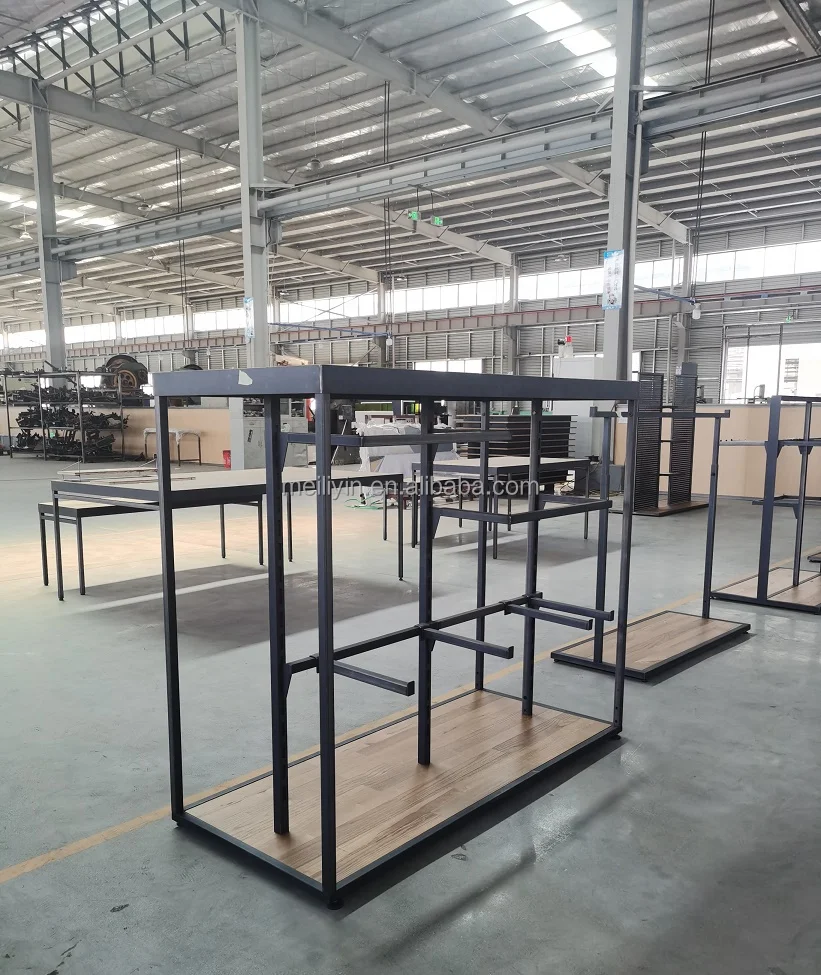 Metal Tube Tabletop Clothing Display Rack Stand for Retail Store - OEM