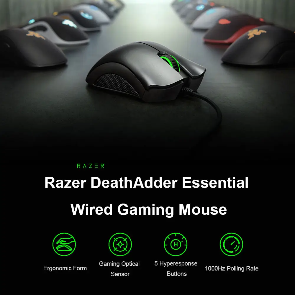 Modern Latest Custom-made Gaming Mouse Razer Mouse Wired Mouse 7 ...