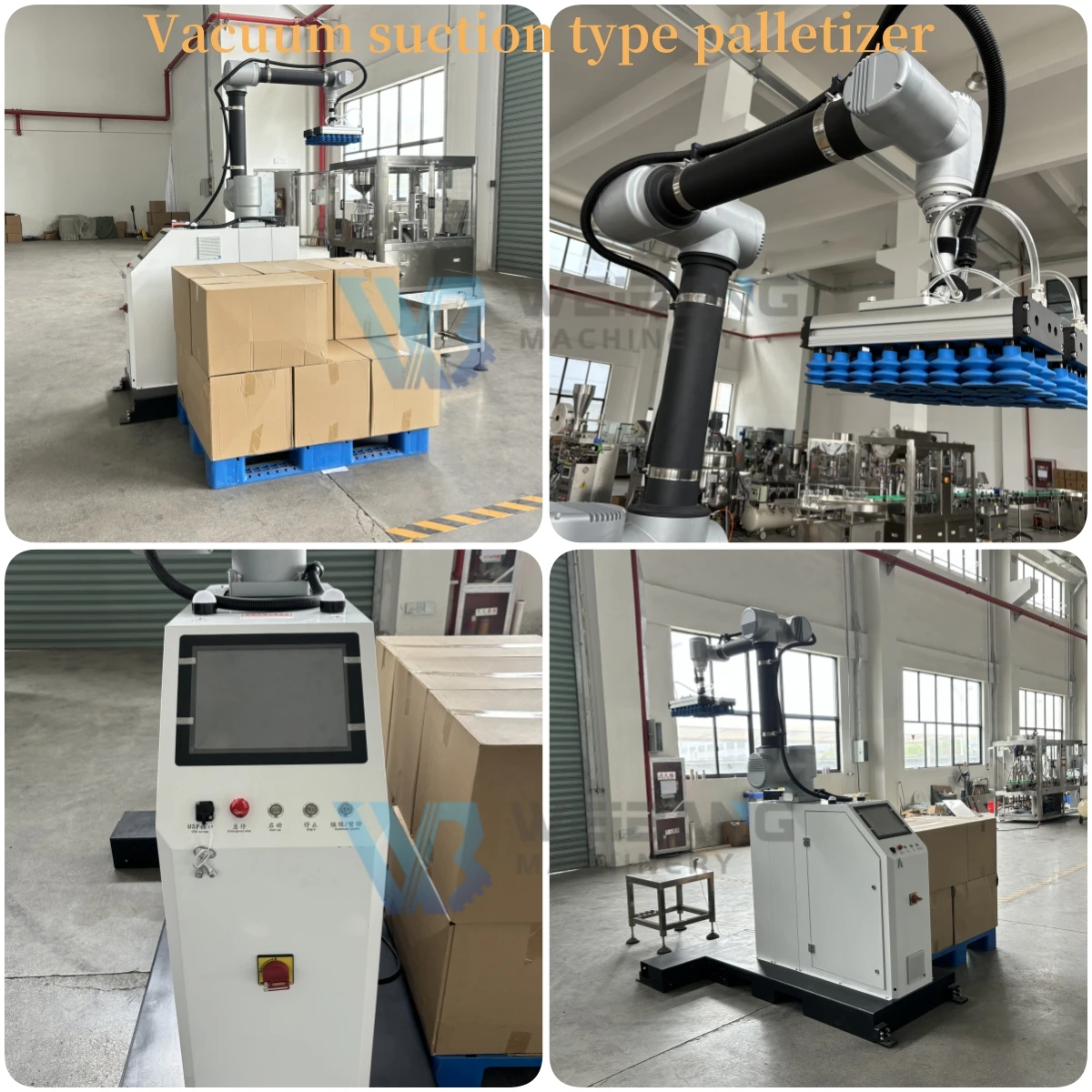 Palletizing Robotic Palletizing Picking Loading Robot Arm Handing ...