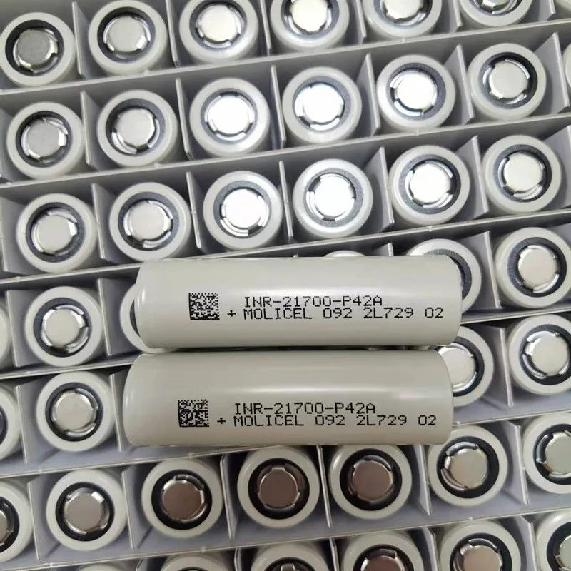 Molicel 21700 Battery Cells - High Capacity & Long Cycle Life