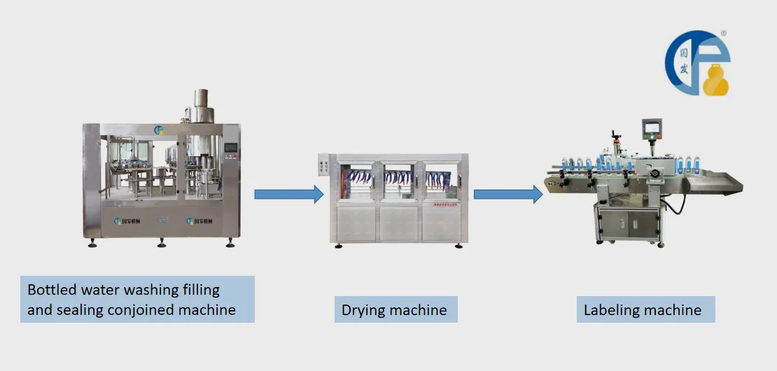 Automatic Pet Bottle Filling Line - High Efficiency Water Filling Machinery