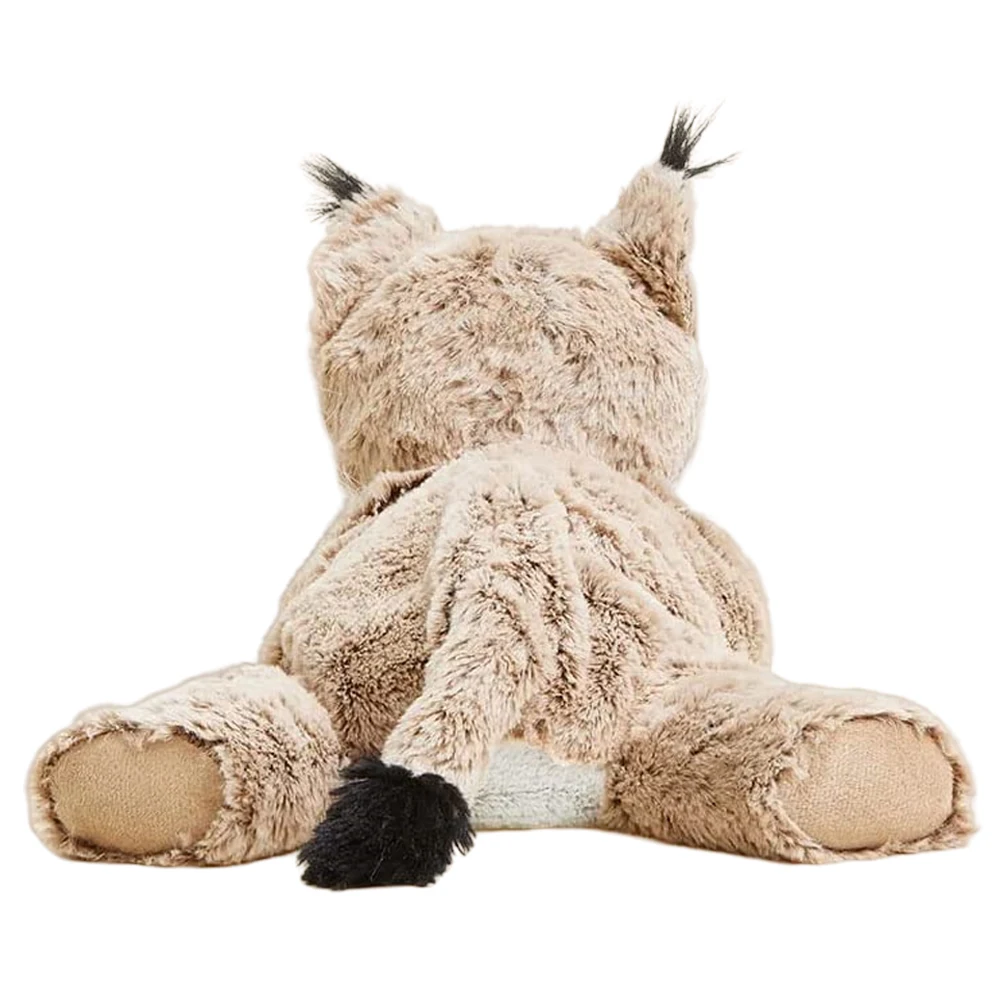 Heatable Lavender Stuffed Animal Plush Bob Cat for Relief