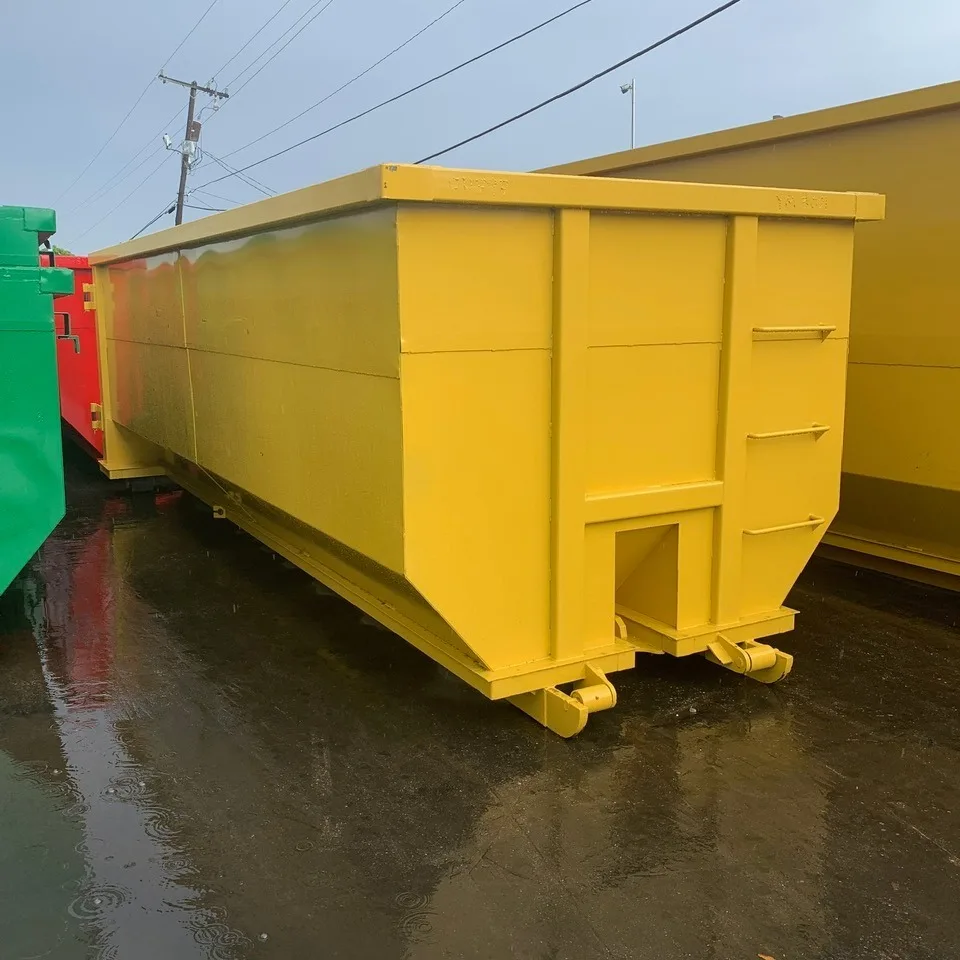 30 Yard Roll-off Containers Customized Skip Bin Trailer Rectangle ...