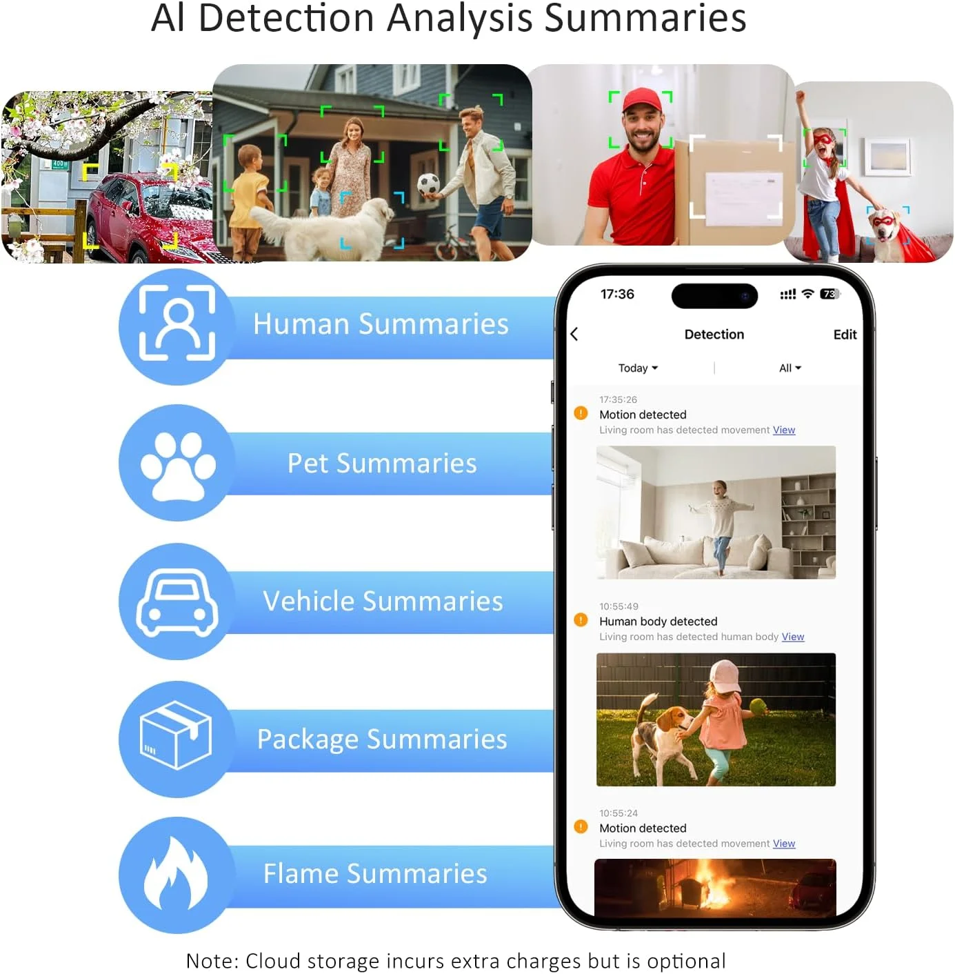 4MP Tuya Smart APP Mini Battery WIFI IP Camera Security Cameras ...