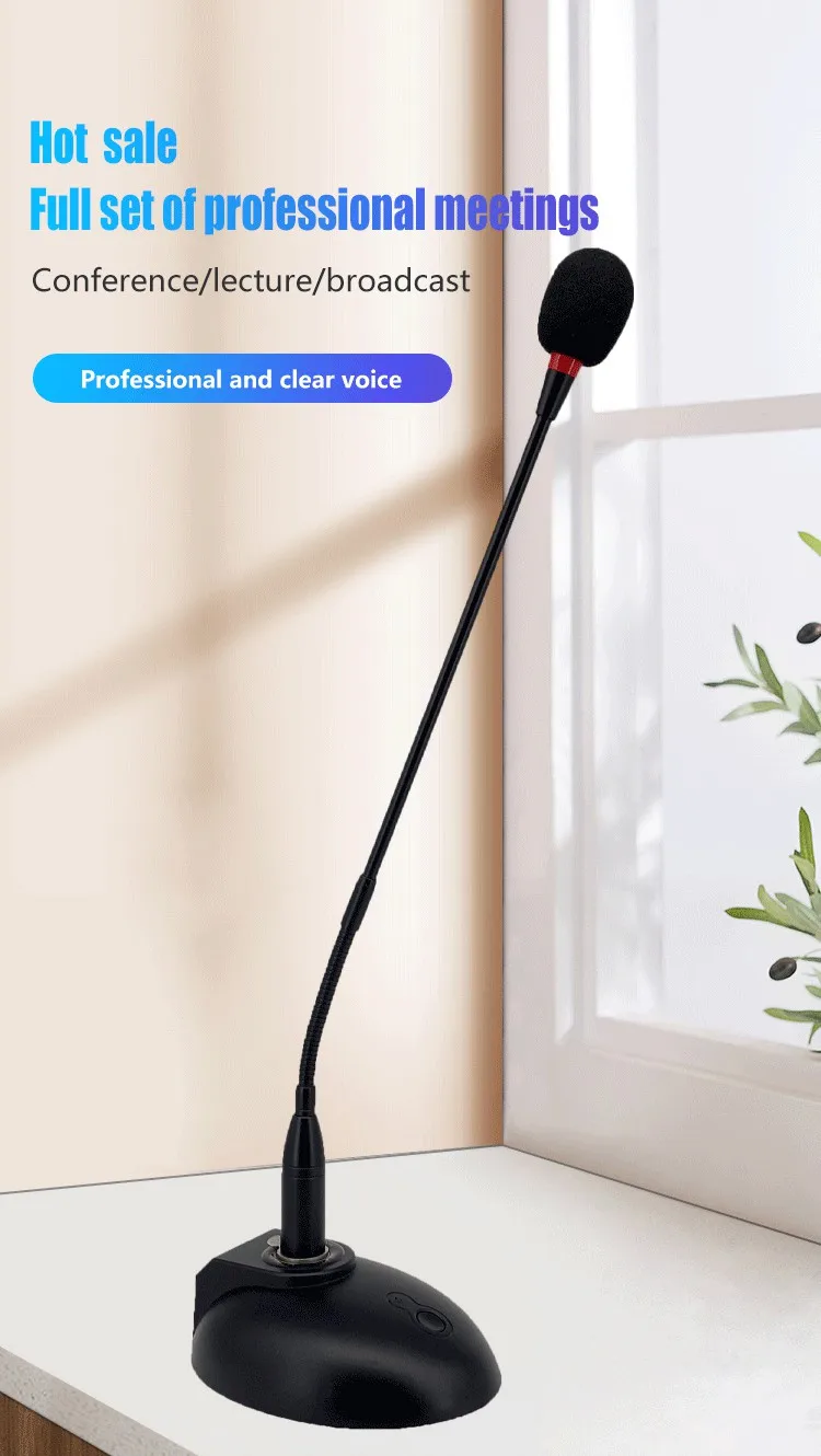 DB-D48 Gooseneck Conference Speech Microphone Meeting Broadcasting ...