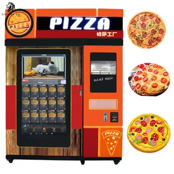 Pizza Robot Vending Smart Heated Hot For Fast Food Pizza Vending ...