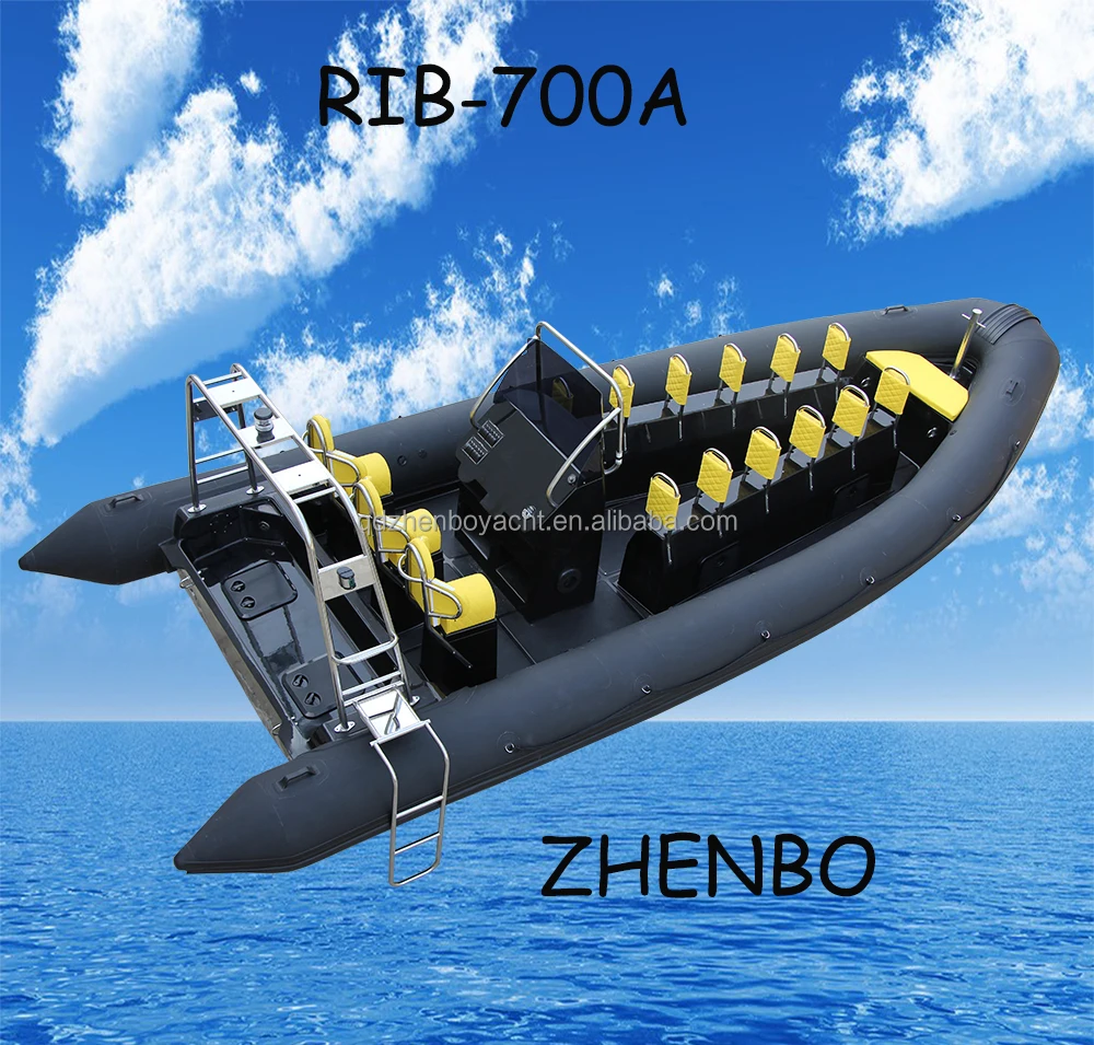 Best Passenger Boat High Performance Rib Boat 14 Seats Rib-700a With Ce ...