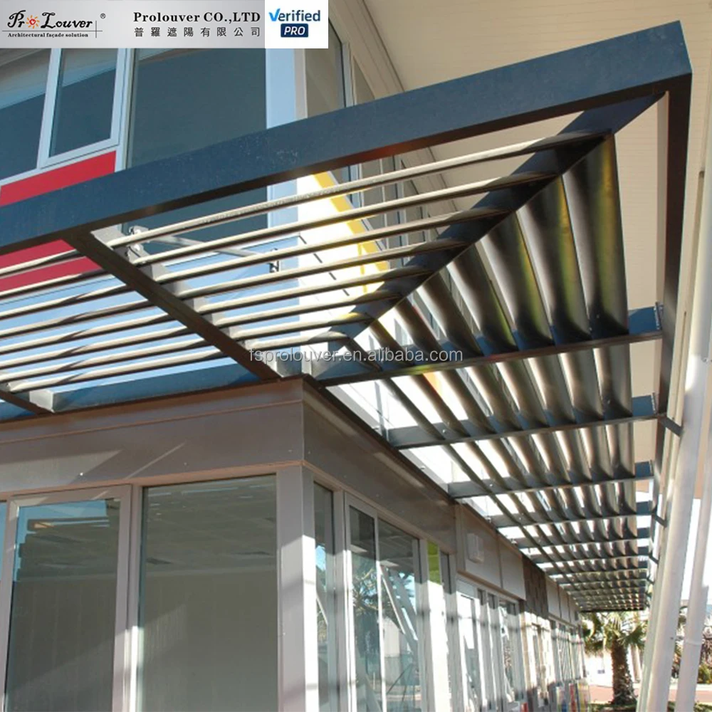 Aluminum Aerofoil Louver Canopy Louver| Alibaba.com