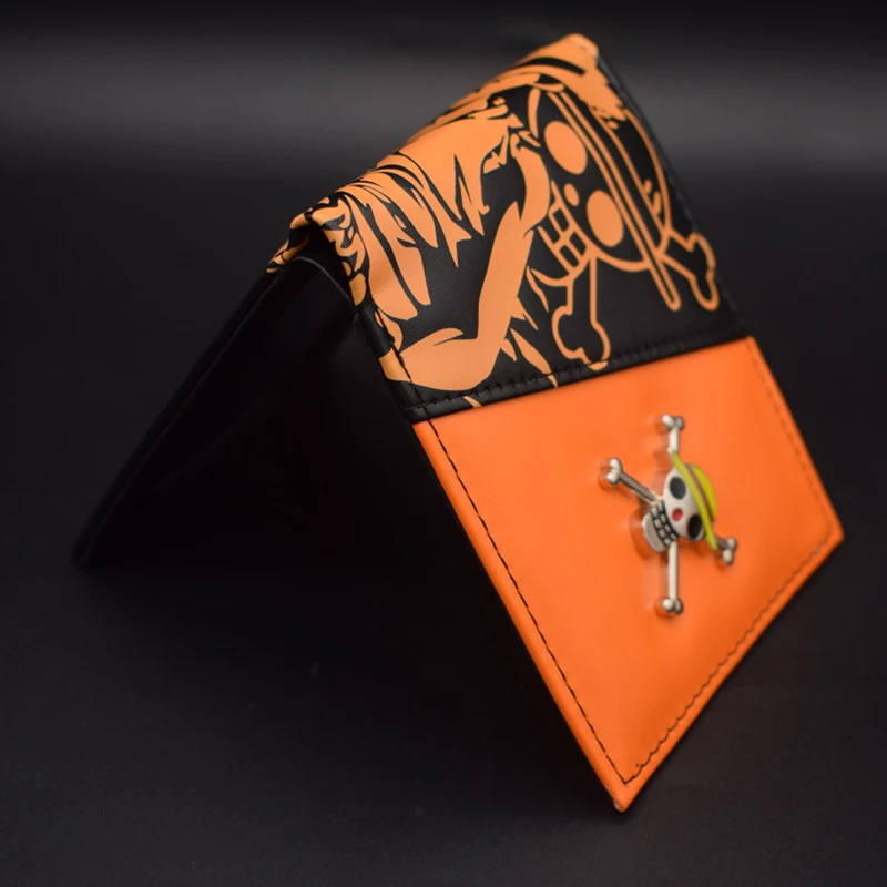 Luffy Full Pu Short Purse - Anime Wallets for Men