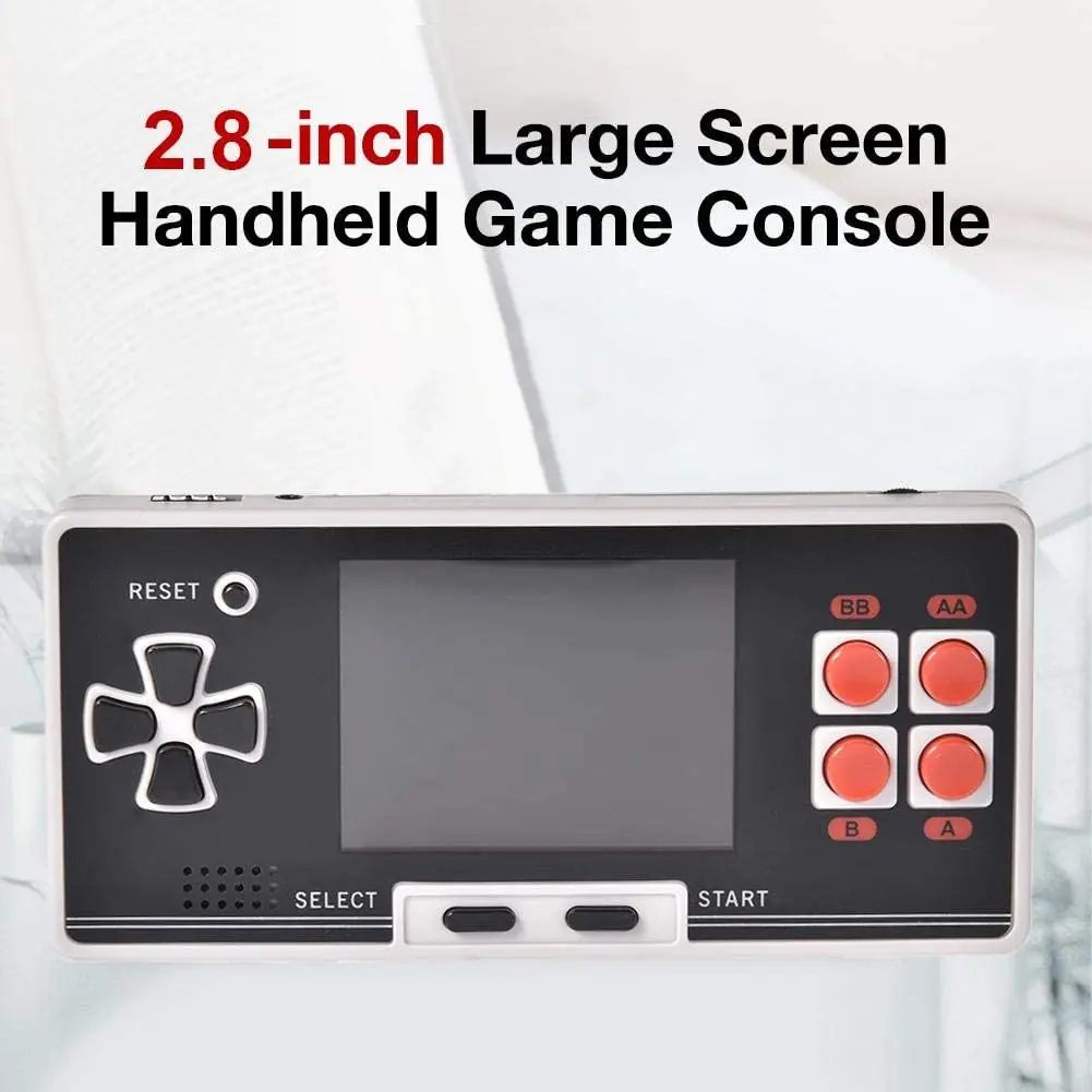 8 Bit Handheld Game System With 200 Free Games 2.8 Inch Screen Retro ...