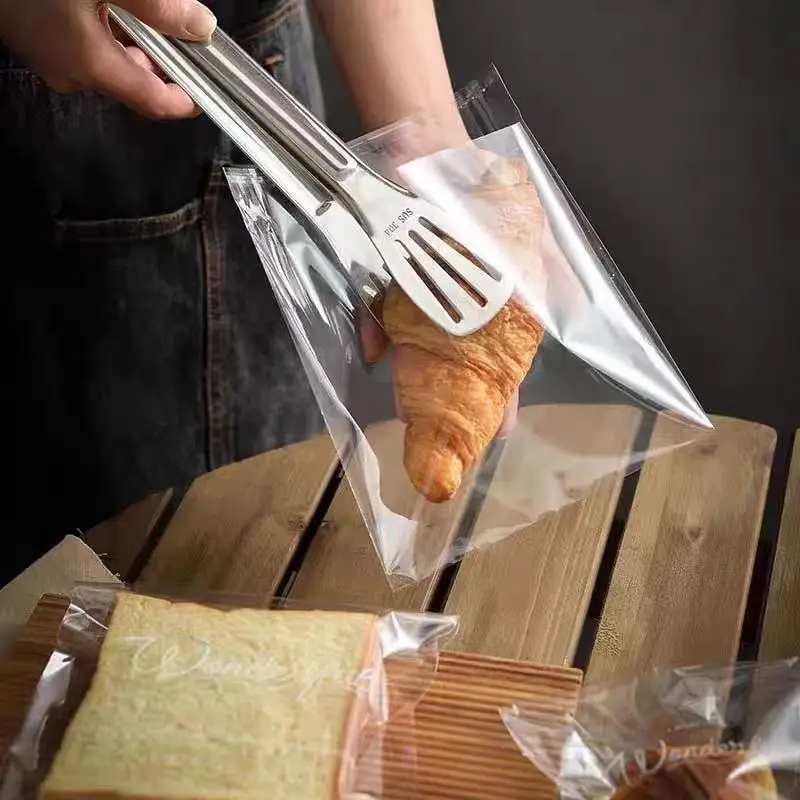 Transparent Self-sealing Self-adhesive Food Bread Toast Packaging Bags ...