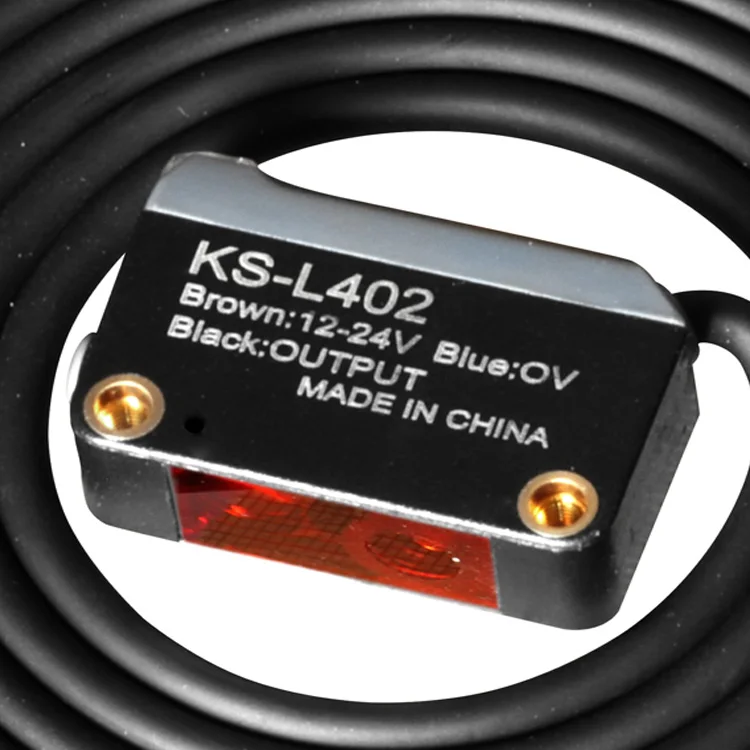 Ks-l402 Sensor Optical Sensor Laser Optoelectronic Sensing Fiber Optic ...