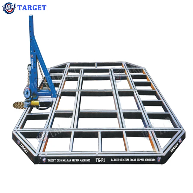 Ground Steel Frame Machine Floor Car Dent Puller Underground Car Body ...