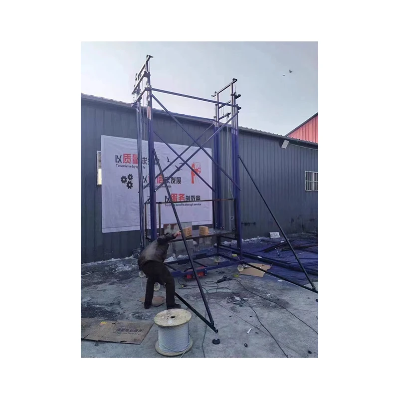Customizable Height Of Electric Scaffold Platform Mobile Telescopic ...