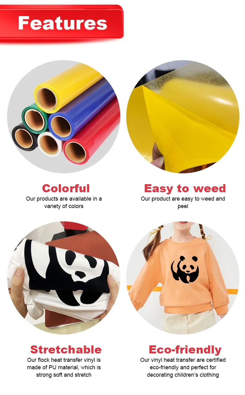 Easycut Flock Vinilo Textil - Versatile Heat Transfer Vinyl