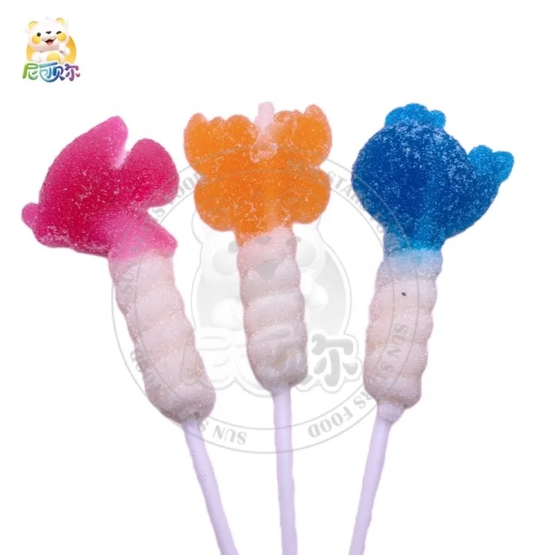 Cartoon Styles Fruit Yummy Candies Colorful Marine Animals Gartoon ...