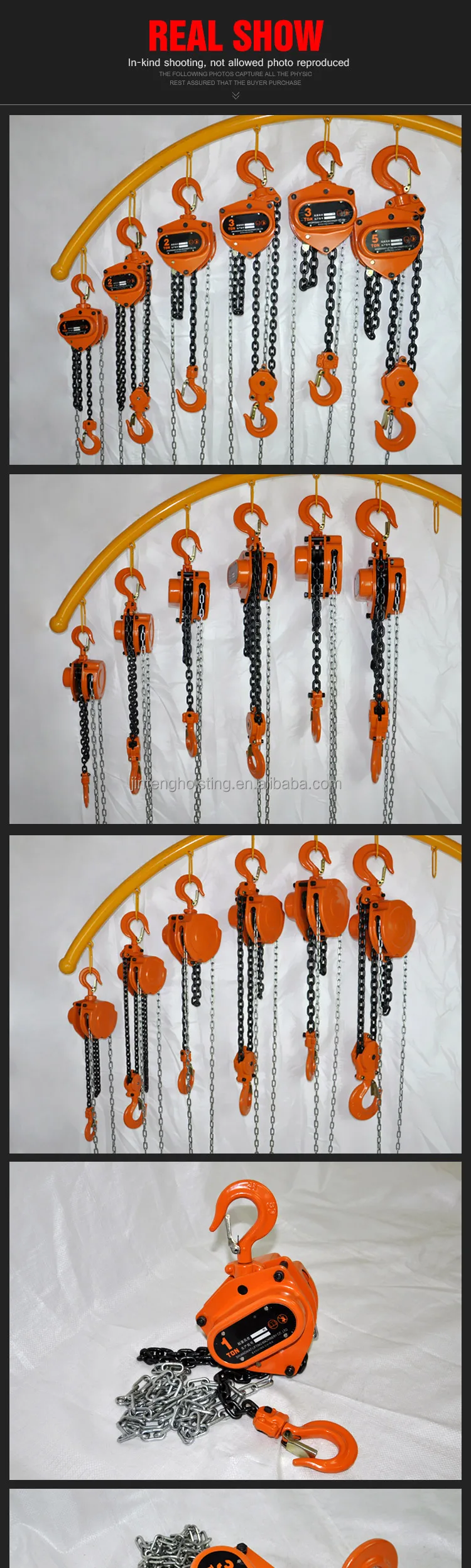 Hot Sale Hsz-c 3 Ton 5 Ton Pulley Chain Block Hs Type Chain Block - Buy ...