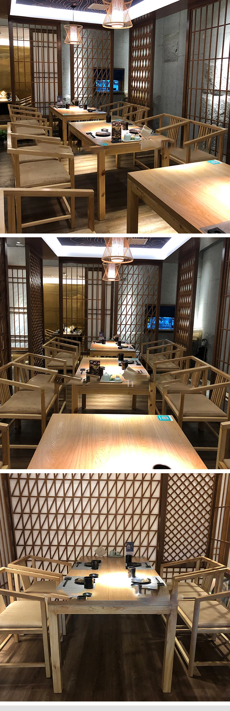 Tatami Table Set - Stylish Japanese Restaurant Furniture