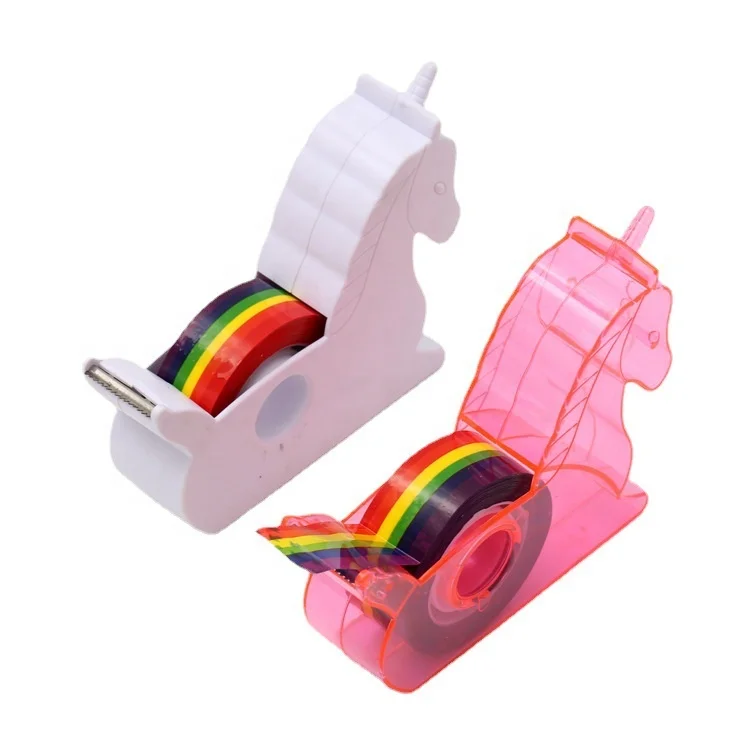 Novelty girls tape dispenser unicorn shape fancy tape| Alibaba.com