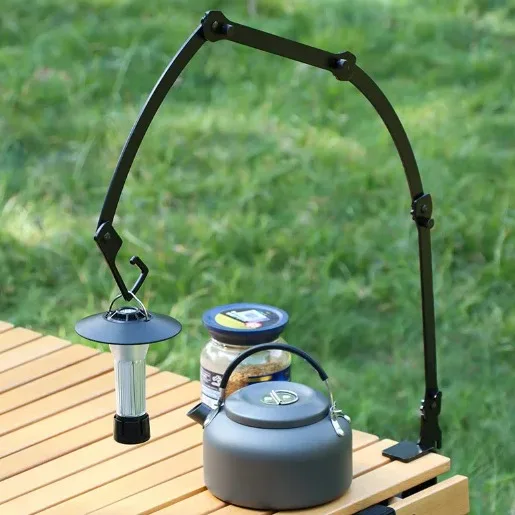 Folding Lantern Stand,Portable Lamp Stand Hook H,Collapsible Light ...