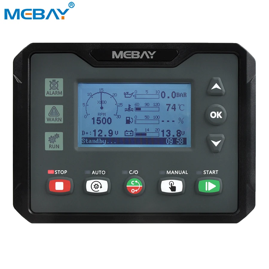 MEBAY Automatic Generator Controller DC42S - Reliable Genset Control