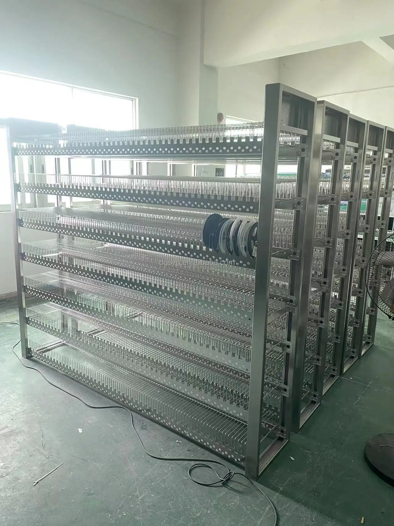 7 Tier Smart Rack with QR Code for SMT SMD Reel Components