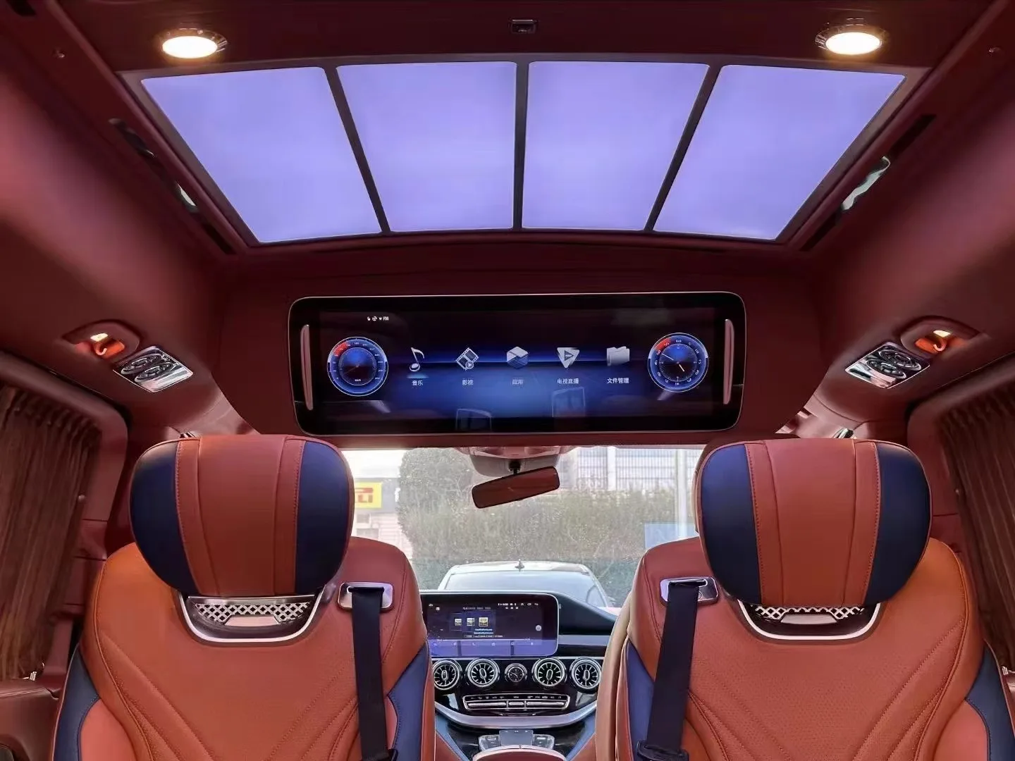 Maybach Design Style Interior Kit for Mercedes V Class & Vito W447 ...