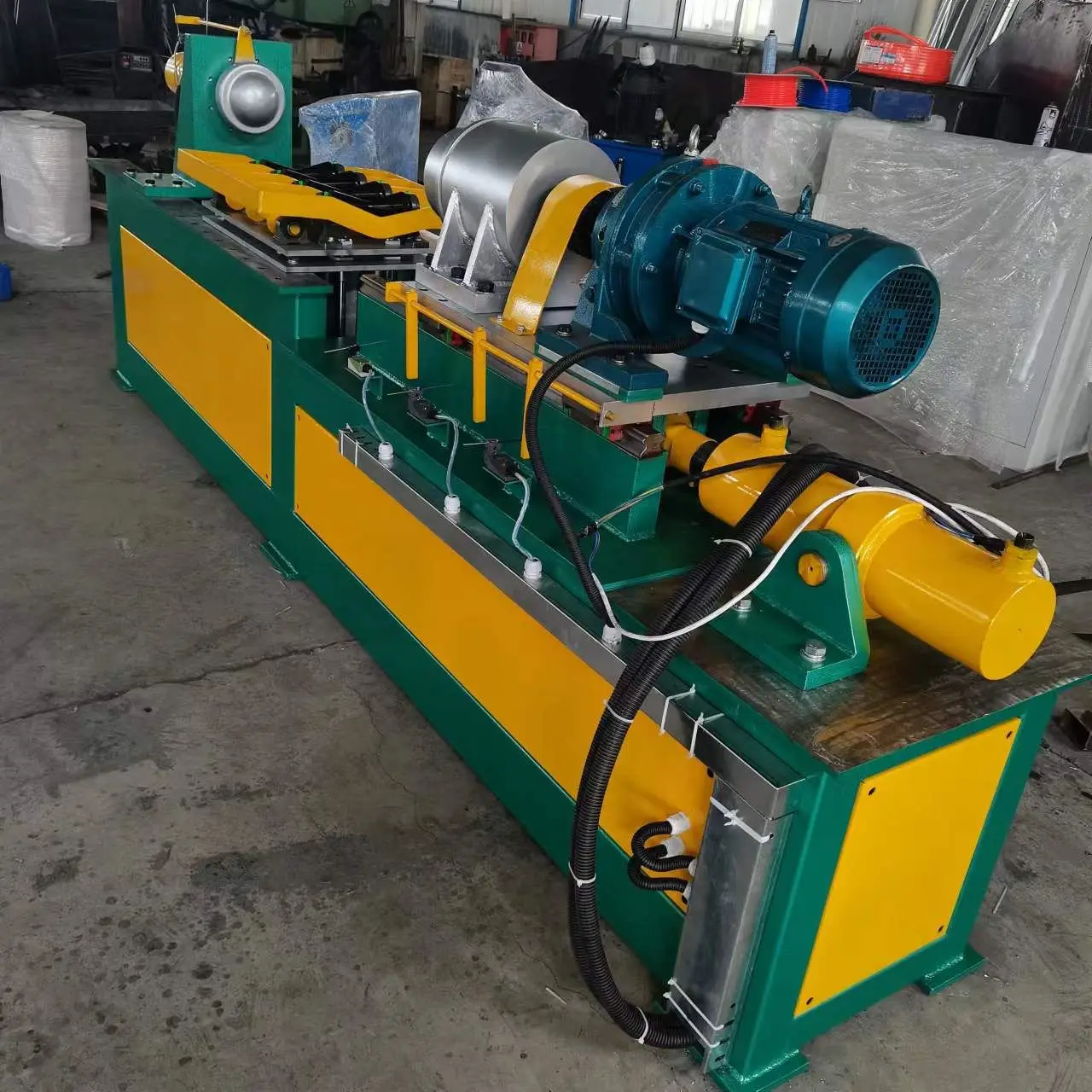 Lpg /cng /gas Cylinder Rivet Neck Rust Removing Machine - Buy Plastic ...