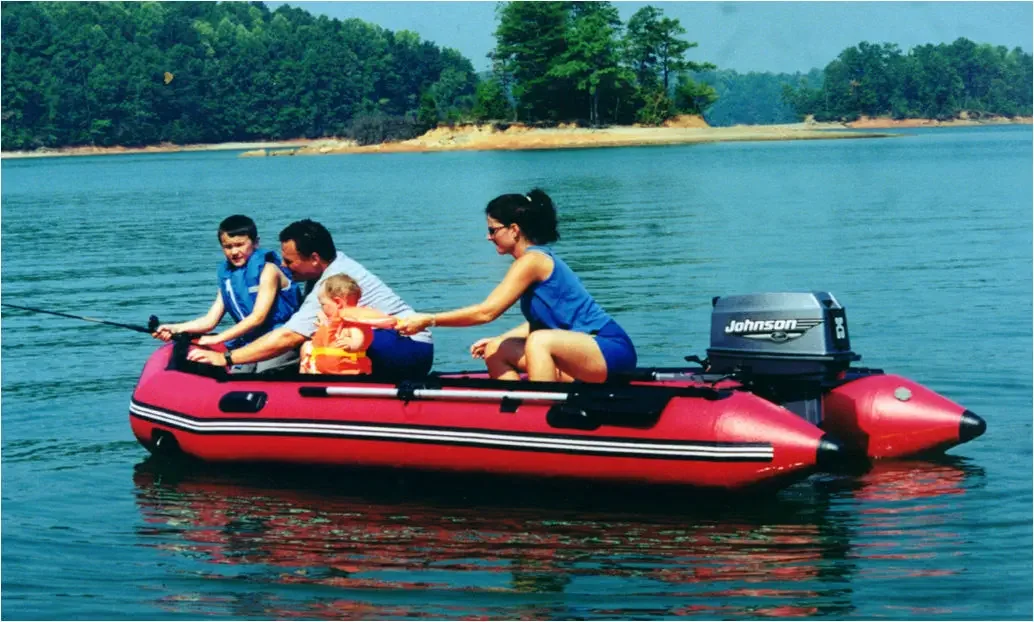 Seaworthy European Inflatable House Boat - Speed & Versatility