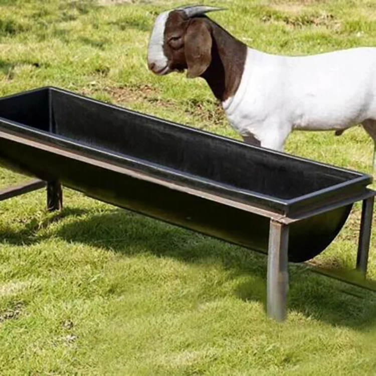 Durable and Affordable Feeding Troughs for Goats and Cattle