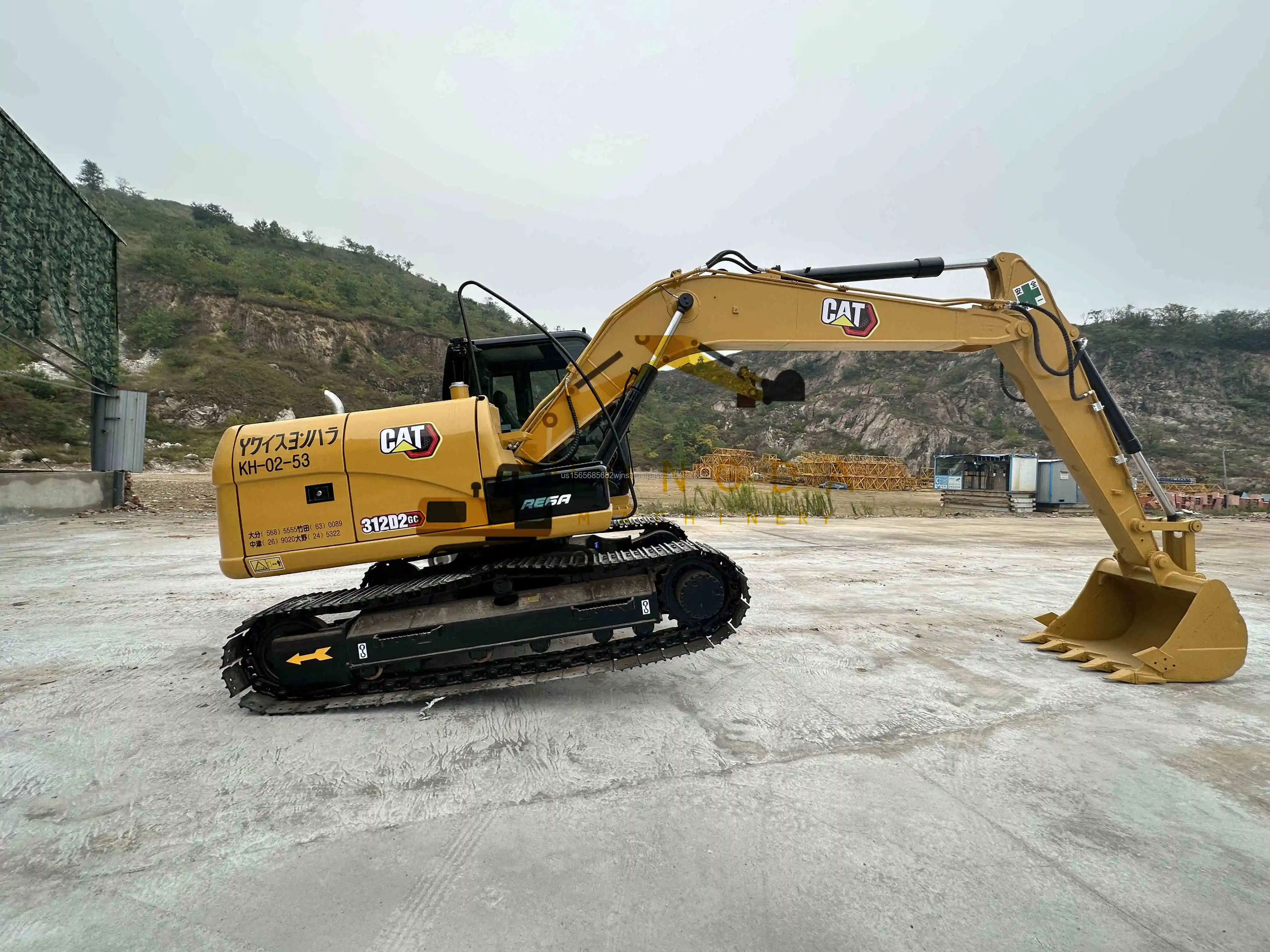 Crawler Used Excavadora Caterpillar 312d2gc Excavator Machine Cat Japan ...