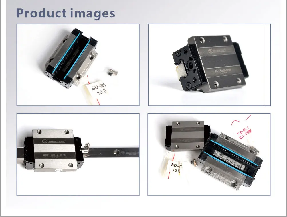 Original TBI Linear Motion Rail TR20 Guide Blocks H20FN