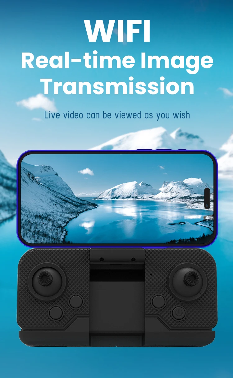 W1 Pro Smart Drone - 15mins Flight Time & Obstacle Avoidance