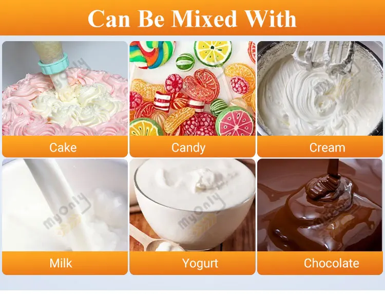 Commercial Cotton Candy Aerator / Cake Aerating Mixer Milk Cream ...